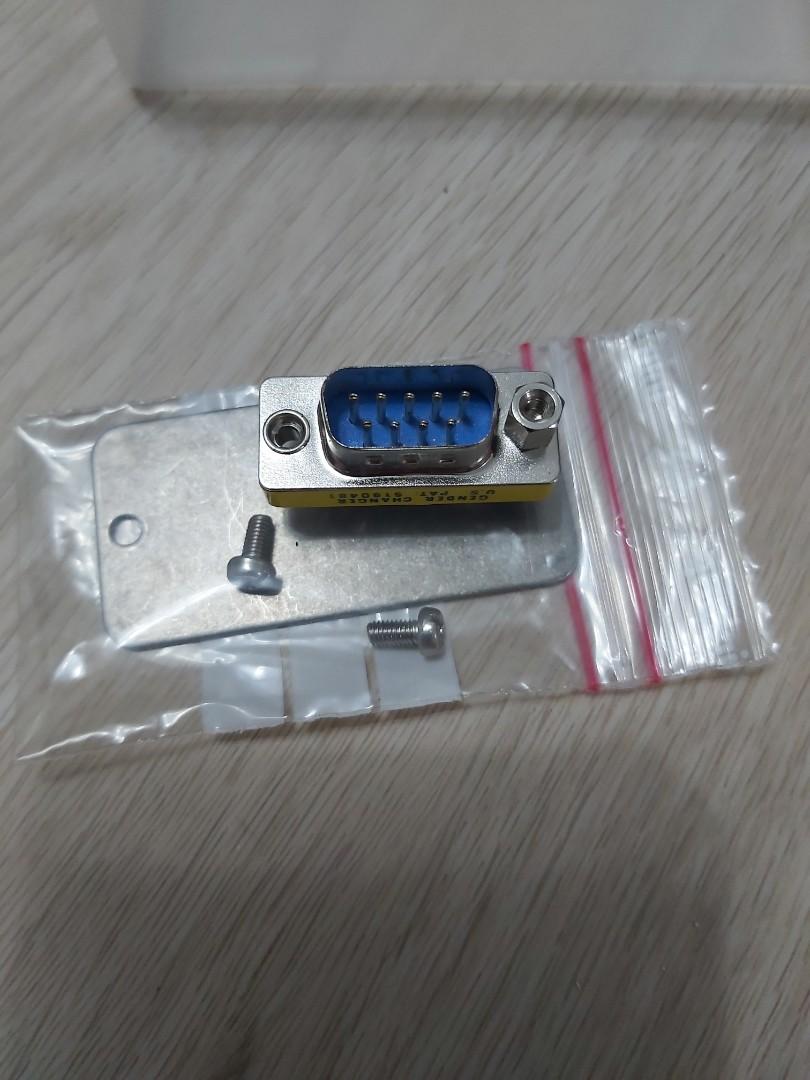 RS232 Male to Male 9 Pin Changer Converter, Services, Electronics ...