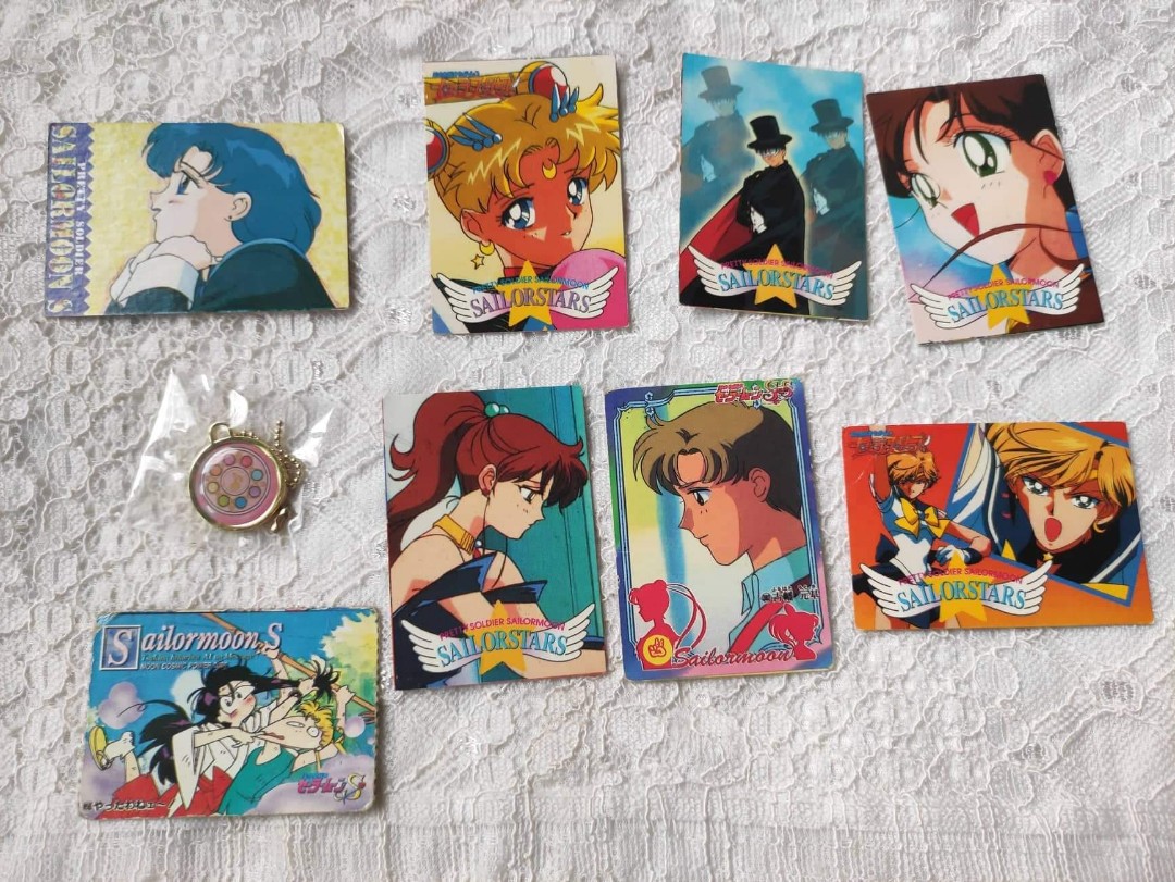 Sailor Moon teks cards, Hobbies & Toys, Toys & Games on Carousell