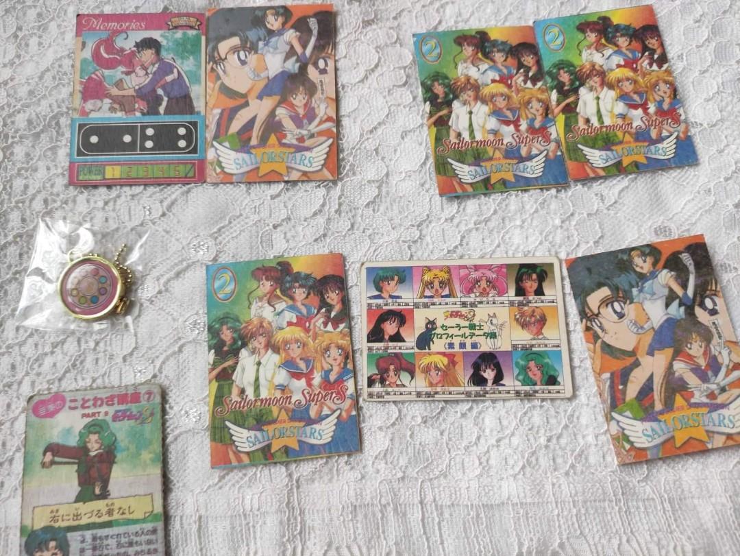 Sailor Moon teks cards, Hobbies & Toys, Toys & Games on Carousell