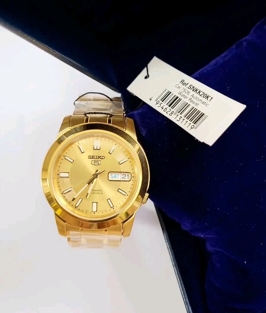Seiko SNKK20K1 Automatic Watch free shipping, Men's Fashion, Watches ...
