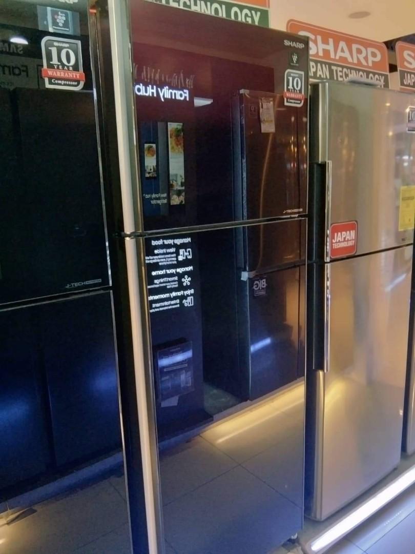Sharp inverter refrigerator, TV & Home Appliances, Kitchen Appliances ...