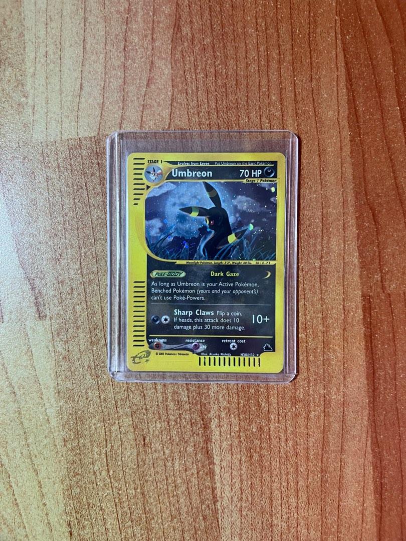 Skyridge Umbreon H30/H32 Holo with swirl - Pokémon TCG, Hobbies & Toys ...