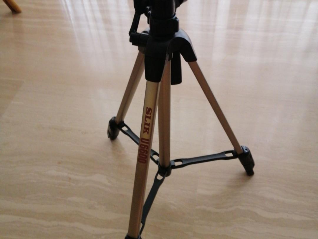 SLIK U6600 camera tripod, Photography, Photography Accessories, Tripods ...