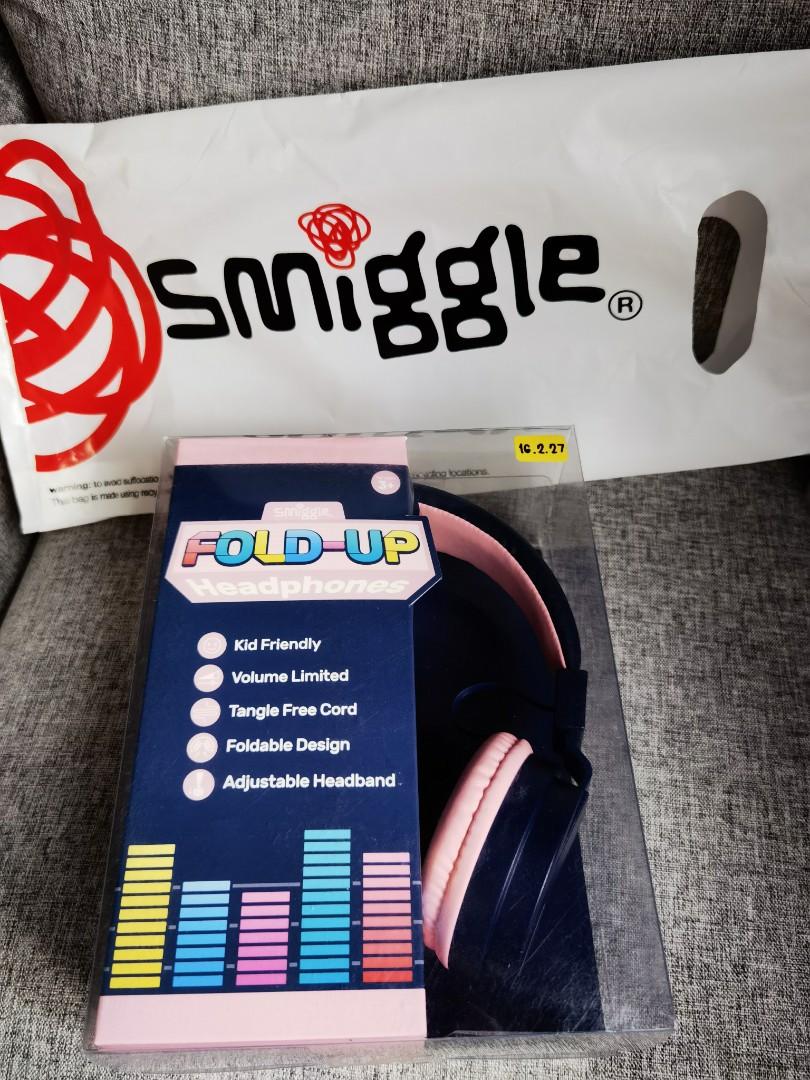 SMIGGLE CLASSIC FOLDABLE HEADPHONE, Audio, Headphones & Headsets on ...