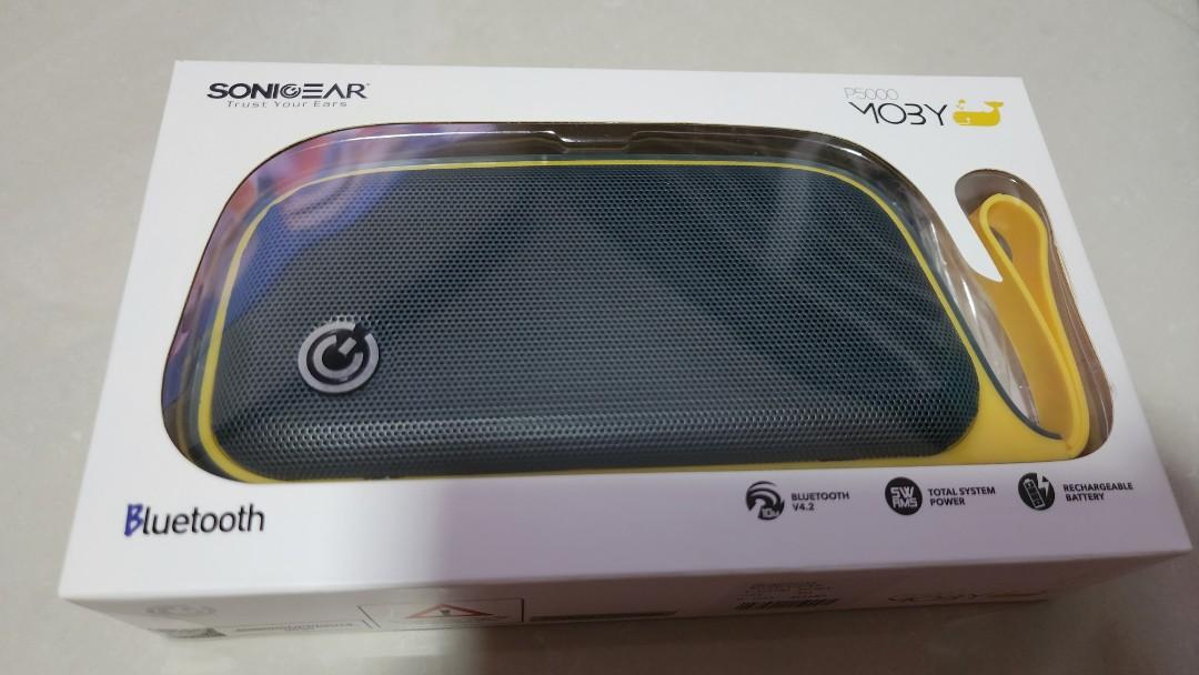 Sonigear P5000 MOBY Bluetooth Speaker, Audio, Soundbars, Speakers ...