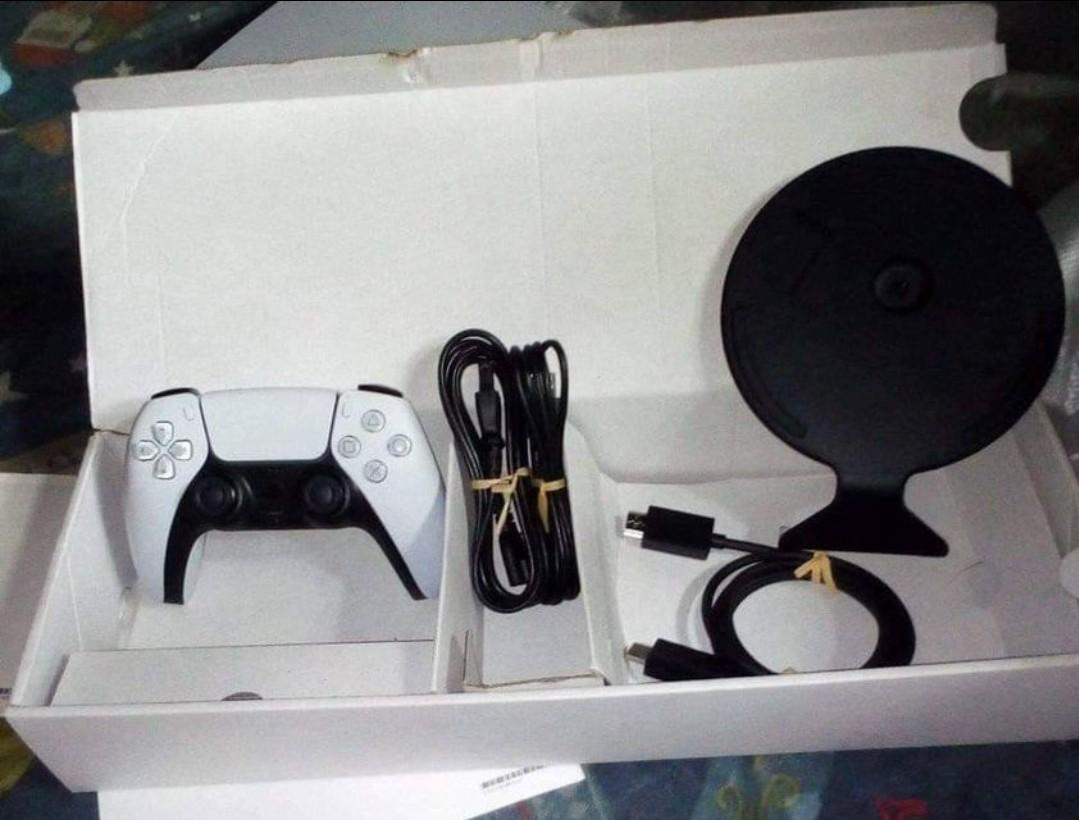 Sony PlayStation 5 (PS5) Disc Edition with 2 Dualshock Controllers ...