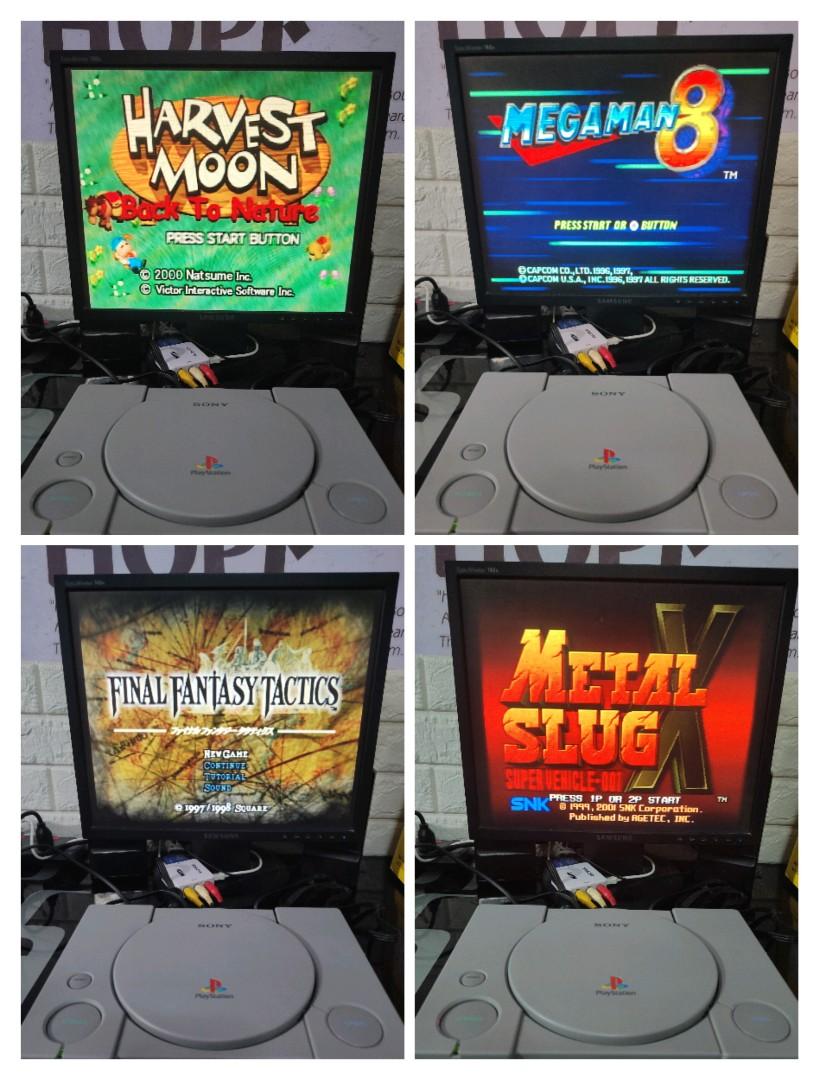 Sony PlayStation M0dified + Free 8 Burn CD Games, Video Gaming, Video ...