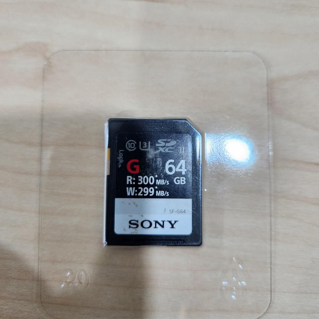 Sony SF-G 64gb UHS-II, Mobile Phones & Gadgets, Mobile & Gadget ...