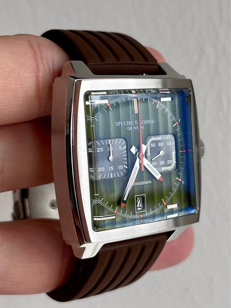 Specht & Sohne Tag Monaco 50th Anni homage (Seiko VK63 mechaquartz ...