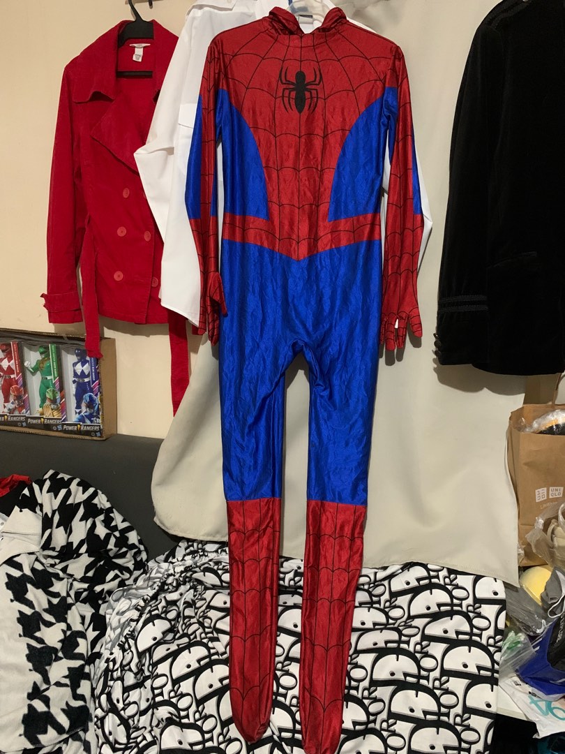 Spiderman Costume Adult, Men's Fashion, Coats, Jackets and Outerwear on ...