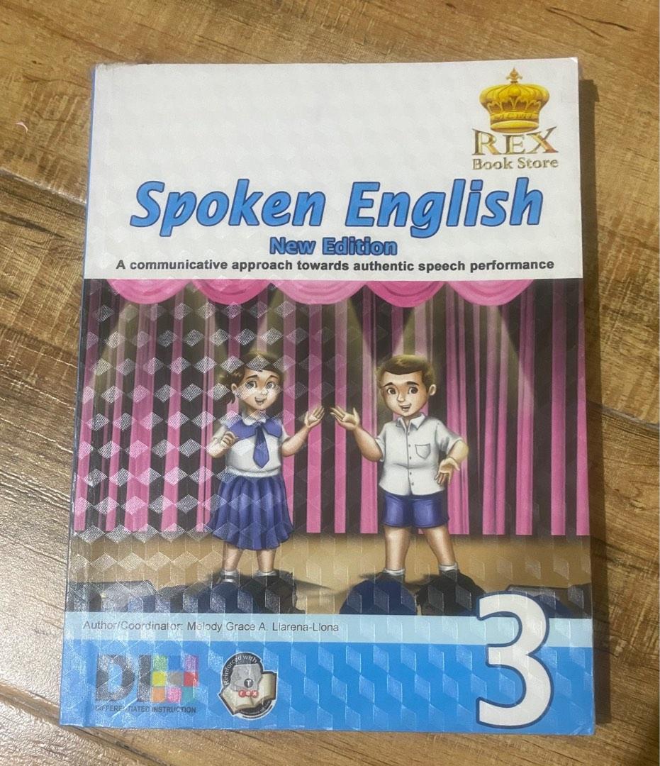 Spoken English New Edition Grade 3 school book (used), Hobbies & Toys ...