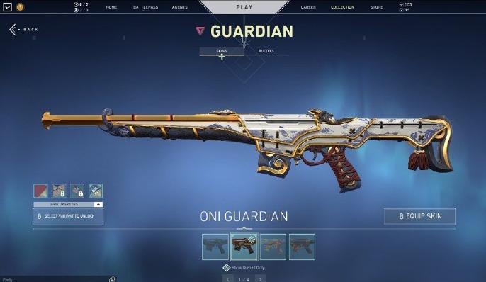 Stacked 17 Skins Ruin Dagger Valorant Account, Video Gaming, Gaming ...