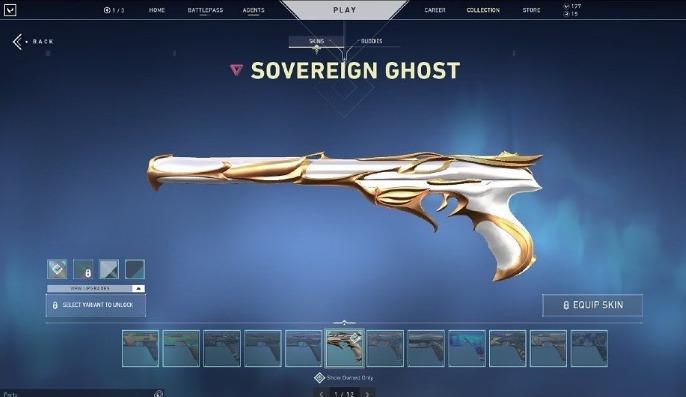 STACKED 35 Skins Ruin Dagger Valorant Acount, Video Gaming, Gaming ...