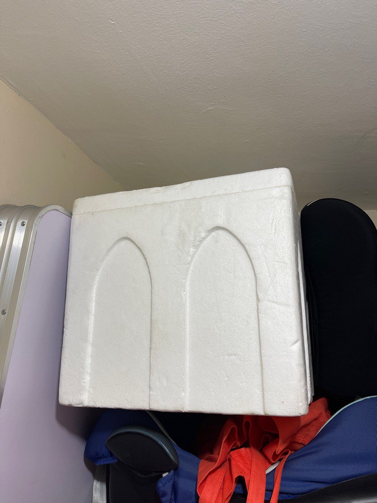 Styrofoam box, Sports Equipment, Hiking & Camping on Carousell