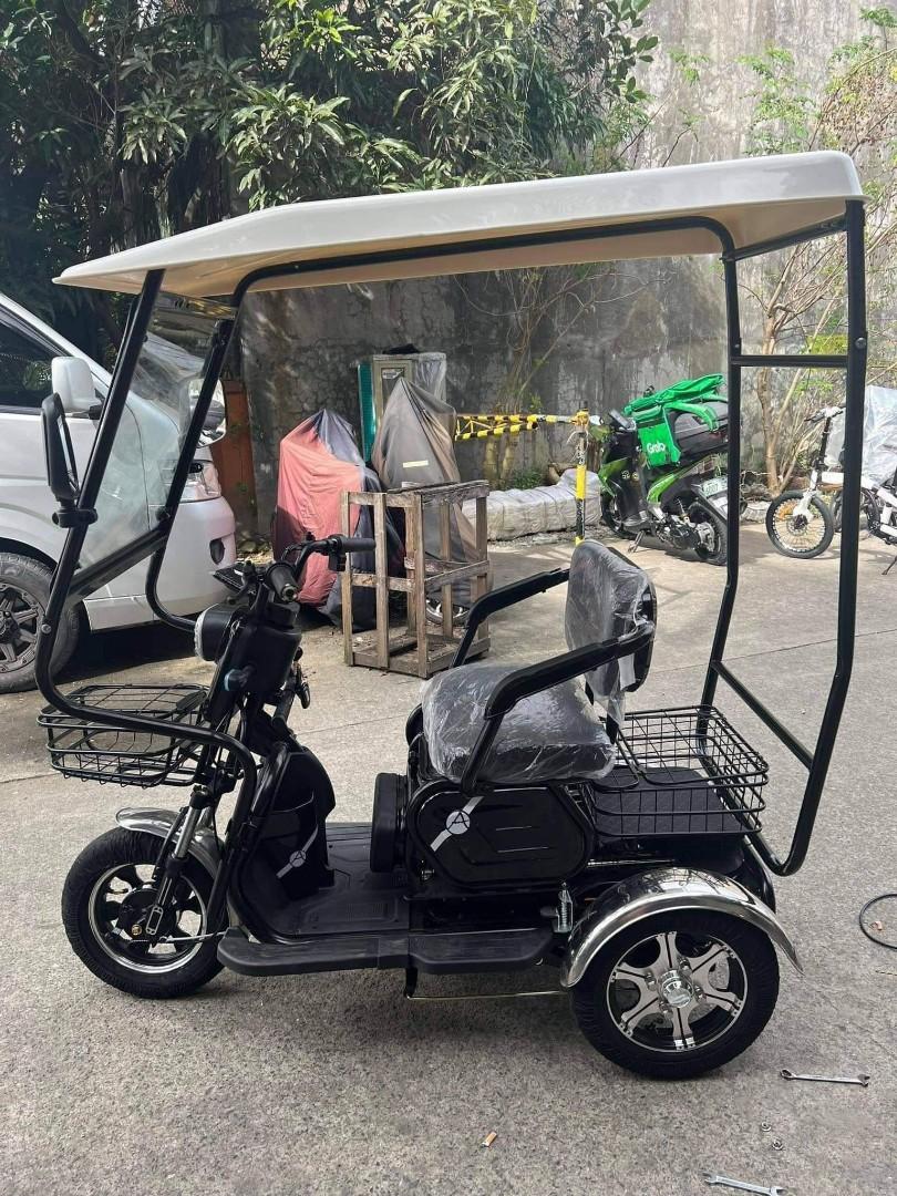 SUPER CODE 001 - 3 WHEELS E-TRIKE WITH ROOF & WINDSHIELD, Sports ...