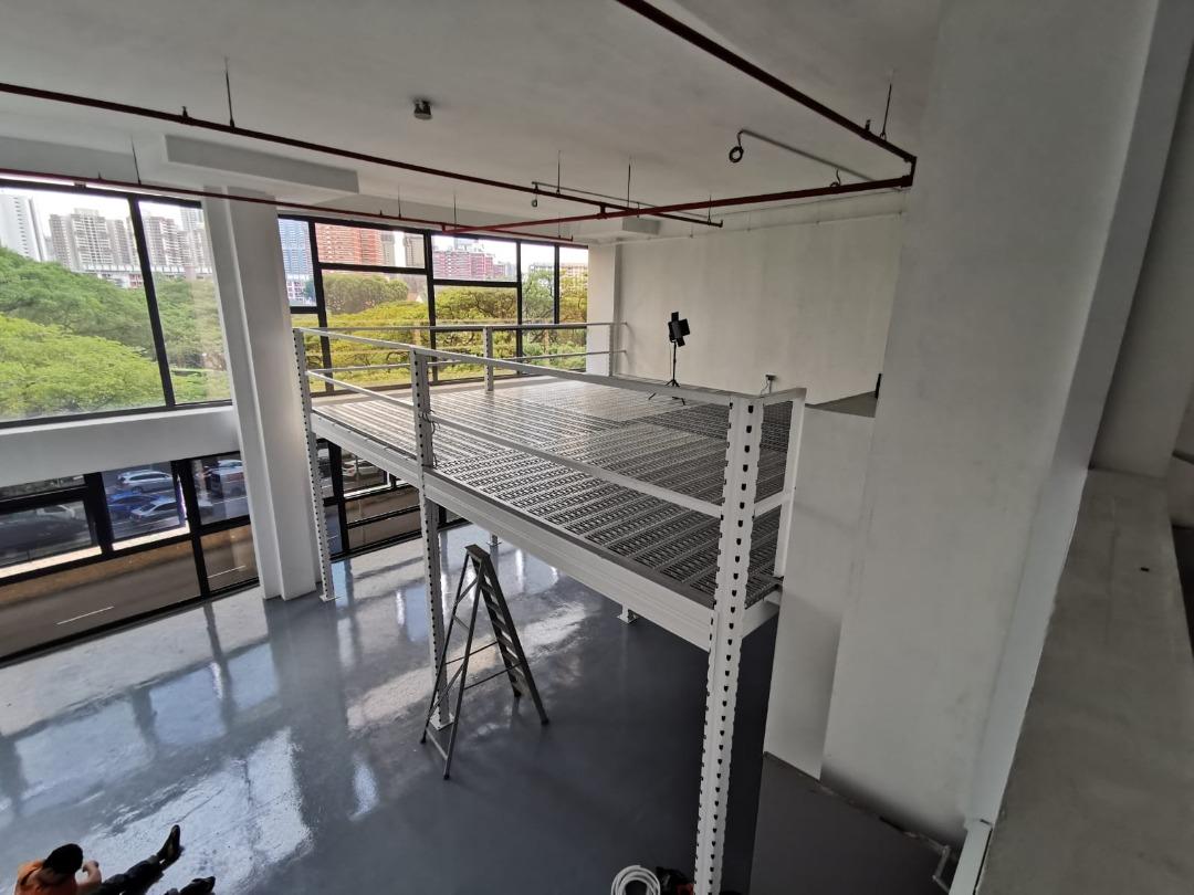 Superblock Mezzanine Rack, Racks and Shelves, Mezzanine Floor ...