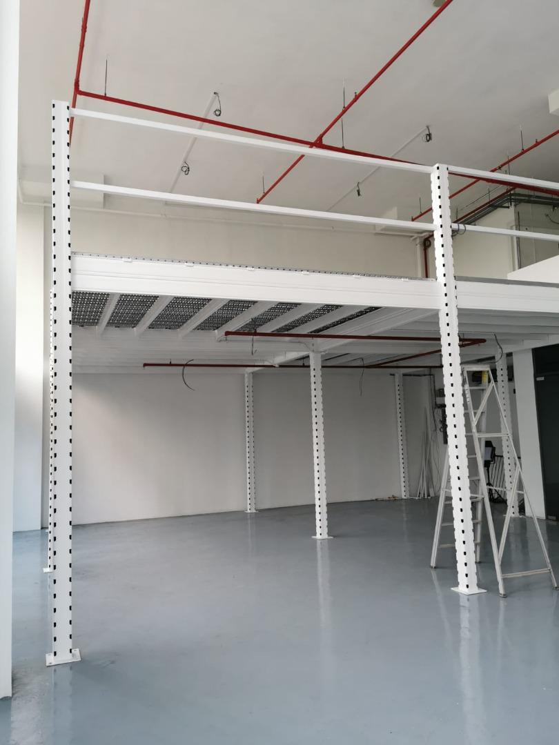 Superblock Mezzanine Rack, Racks and Shelves, Mezzanine Floor ...