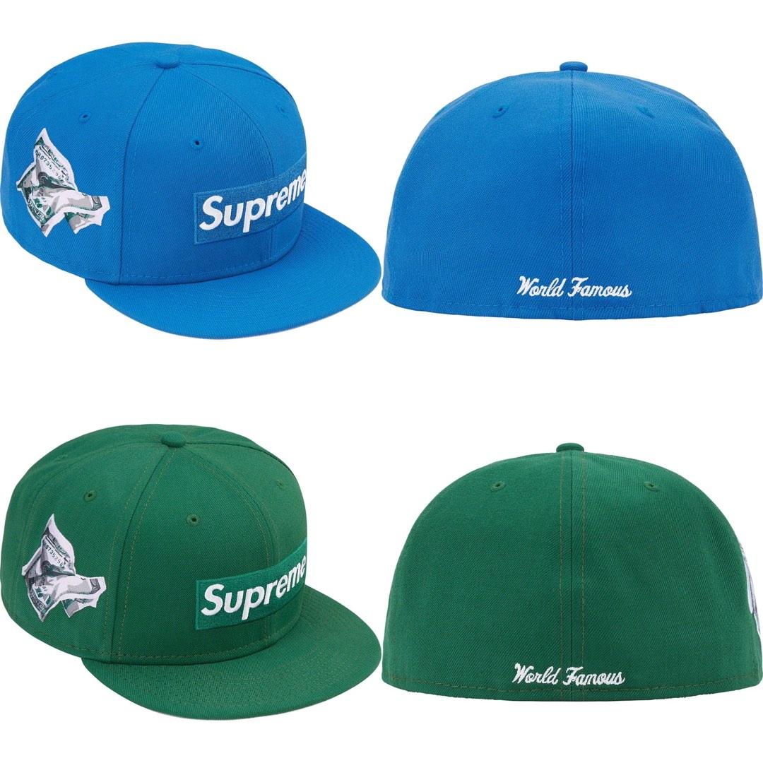 SUPREME MONEY BOX LOGO NEW ERA, Men's Fashion, Watches & Accessories ...