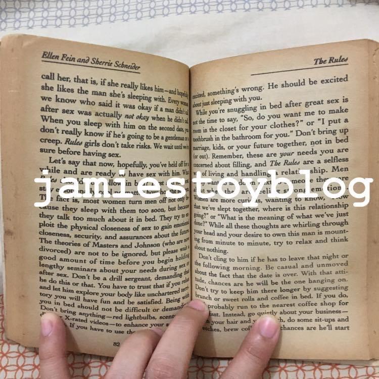 The Rules by Ellen Fein and Sherrie Schneider book, Hobbies & Toys ...