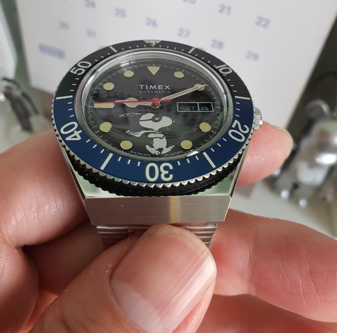 Timex Snoopy Automatic New Set, Men's Fashion, Watches & Accessories ...