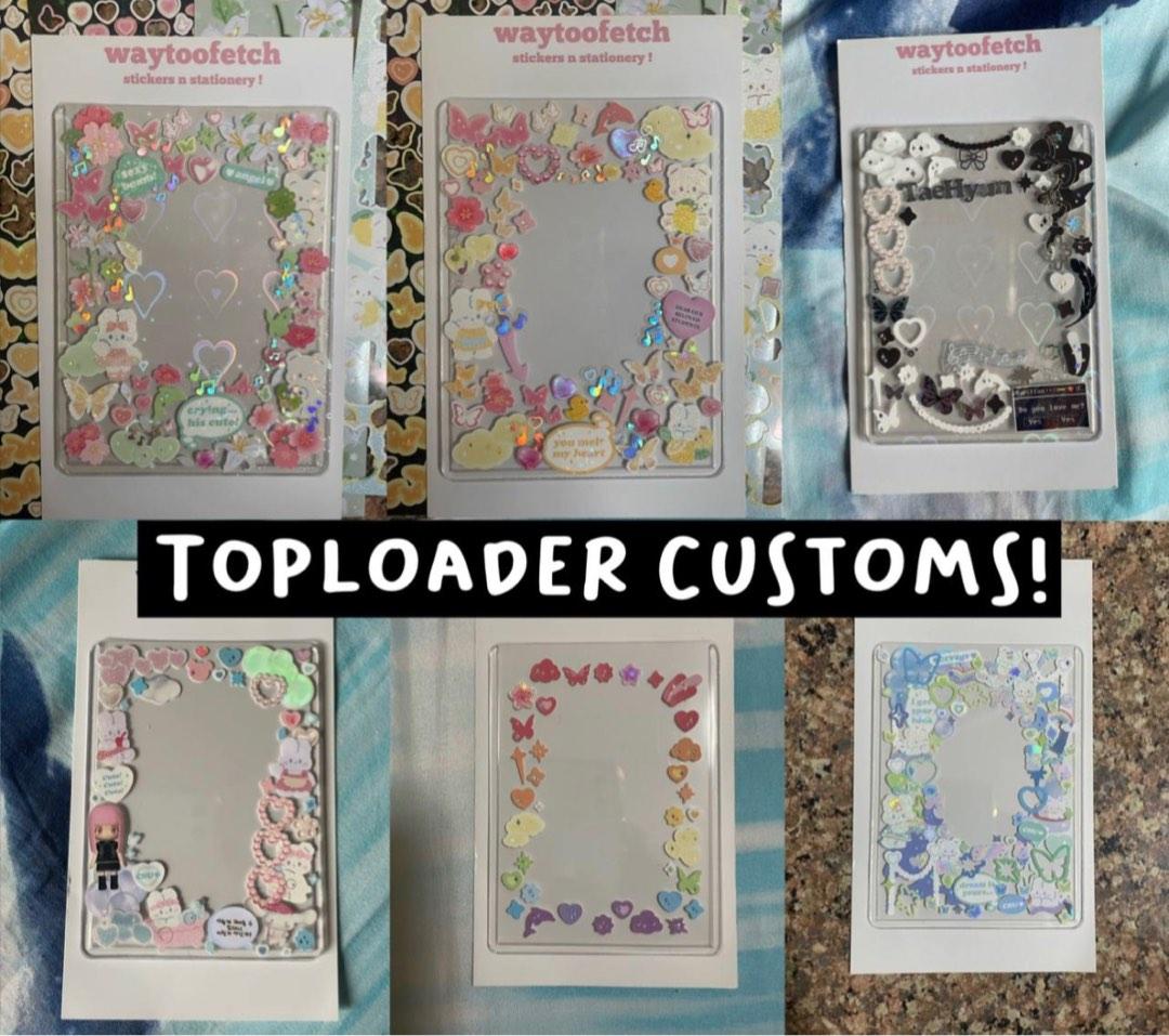 custom toploaders!, Hobbies & Toys, Memorabilia & Collectibles, K-Wave ...