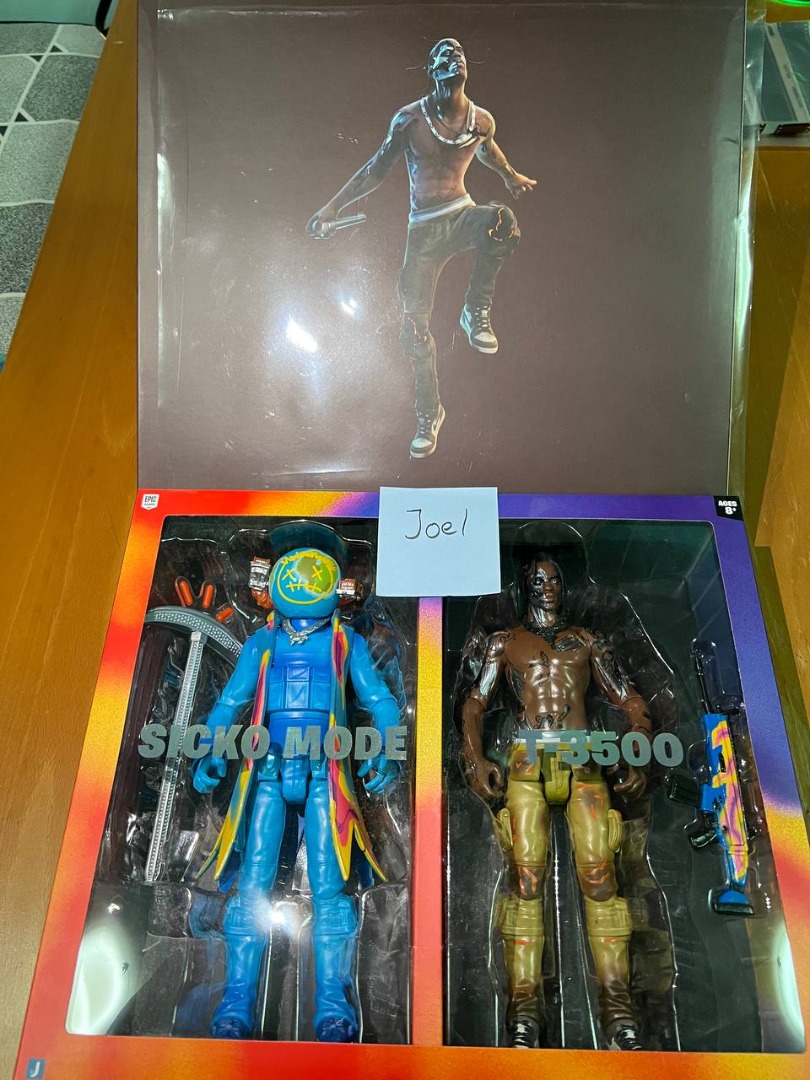 Travis Scott Cactus Jack Fortnite Action Figures, Hobbies & Toys, Toys ...