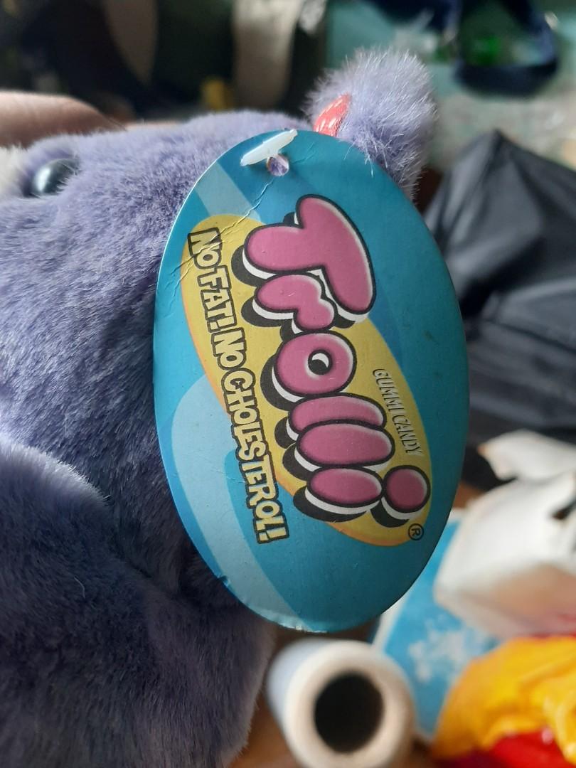 TROLLI VIOLET TEDDY BEAR, Hobbies & Toys, Toys & Games on Carousell