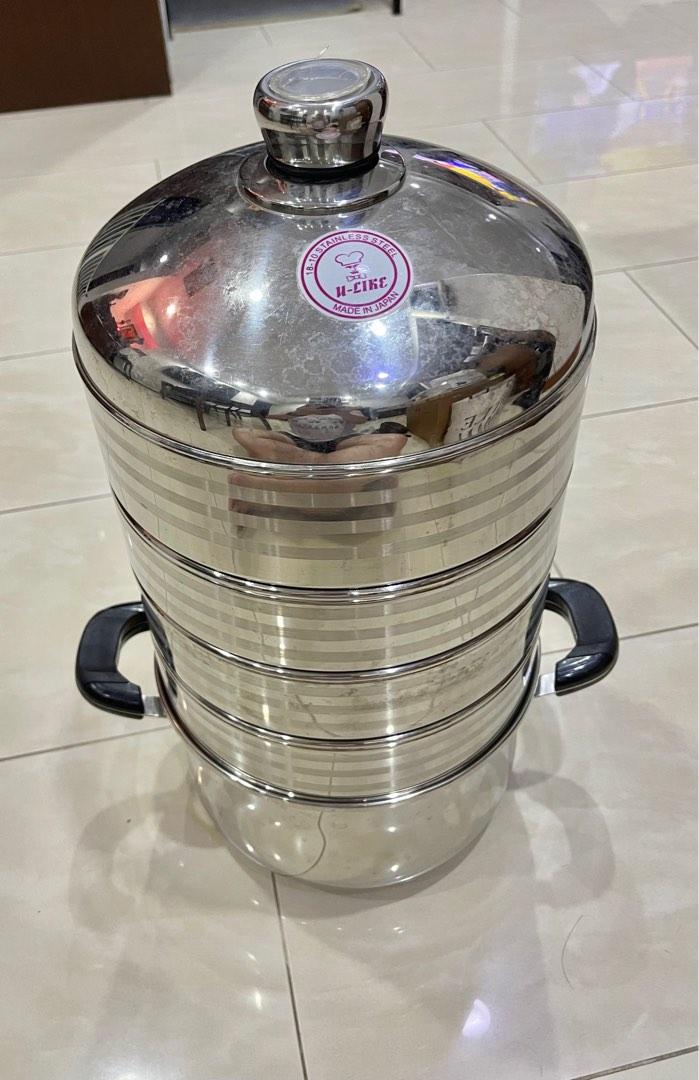 U-Like 5 Tier Stainless Steel Steamer Made in Japan, TV & Home ...