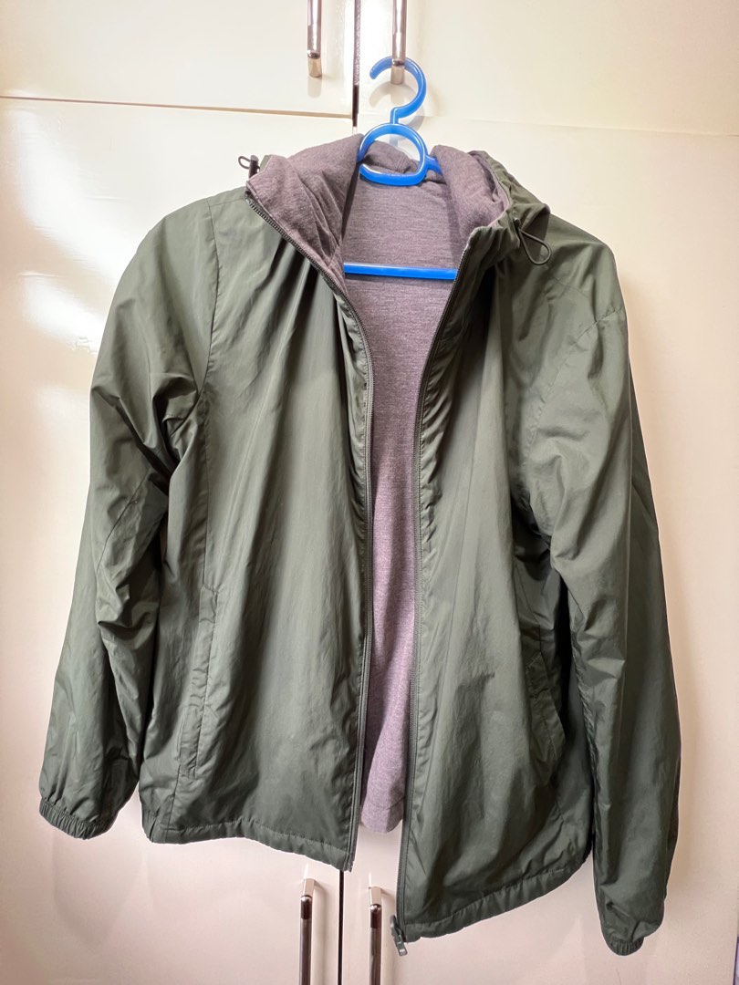 Uniqlo Reversible Jacket, Women's Fashion, Coats, Jackets and Outerwear ...