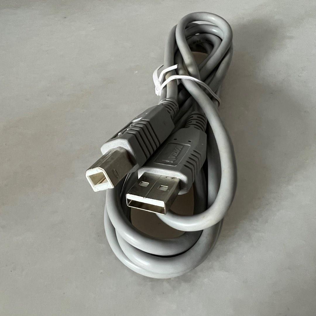 1.8M USB Cable Type A to Type B, Computers & Tech, Parts & Accessories ...