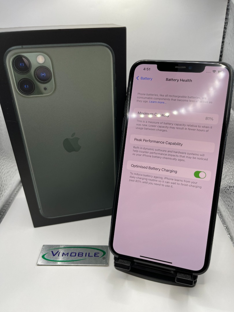 Used iPhone 11 Pro Max 256GB Midnight Green, Mobile Phones & Gadgets ...
