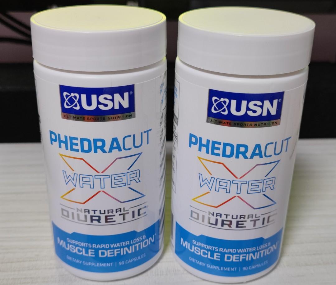USN PhedraCut Water X Diuretic, Health & Nutrition, Health Supplements ...