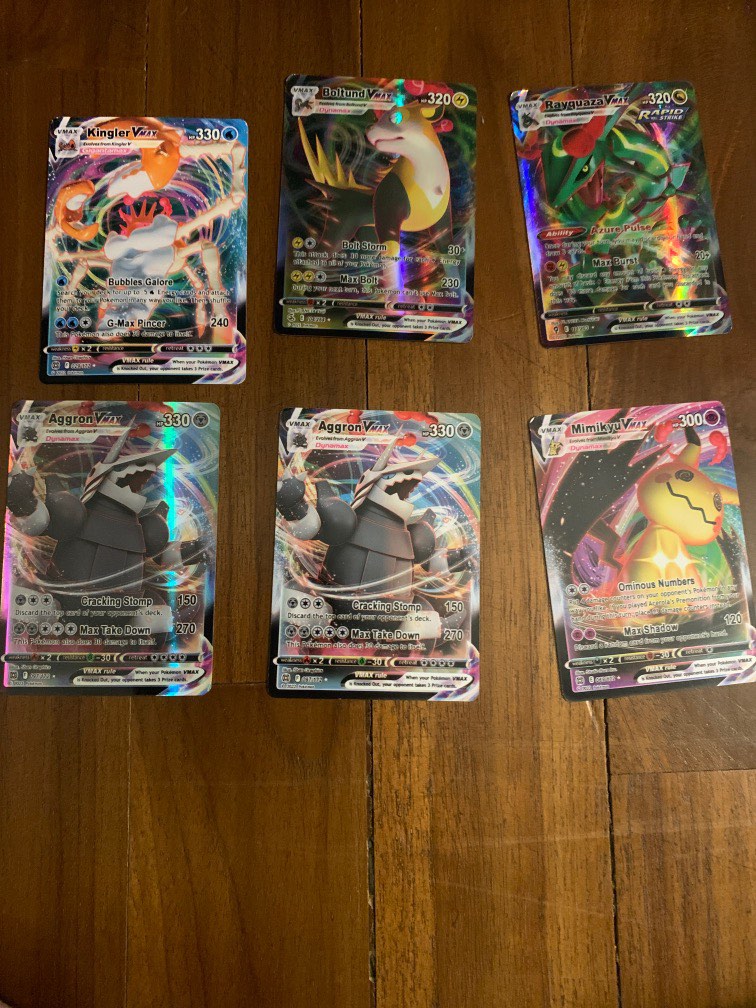 V maxs and full art cards, Hobbies & Toys, Toys & Games on Carousell