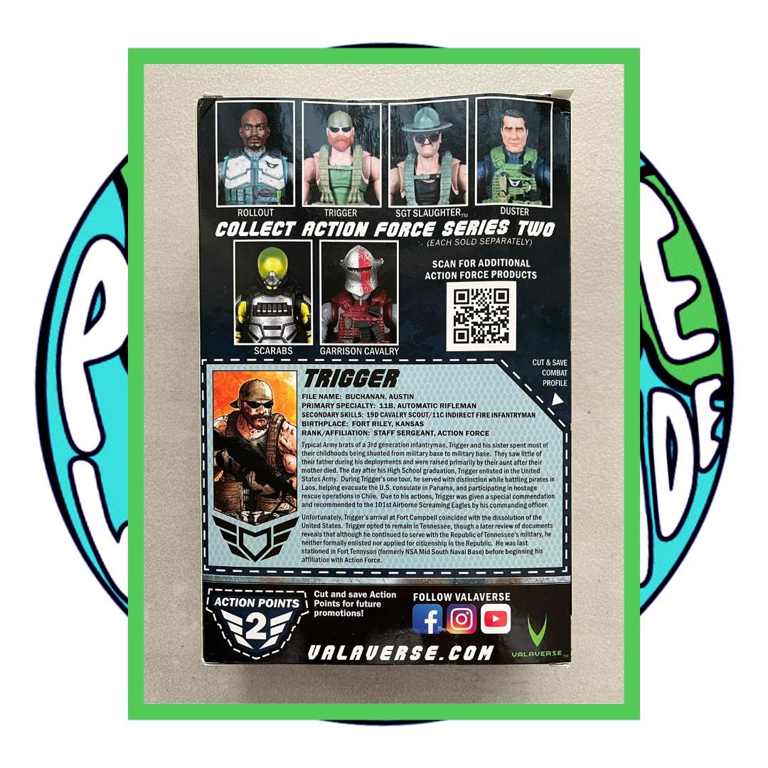 Valaverse Action Force TRIGGER, Hobbies & Toys, Toys & Games on Carousell