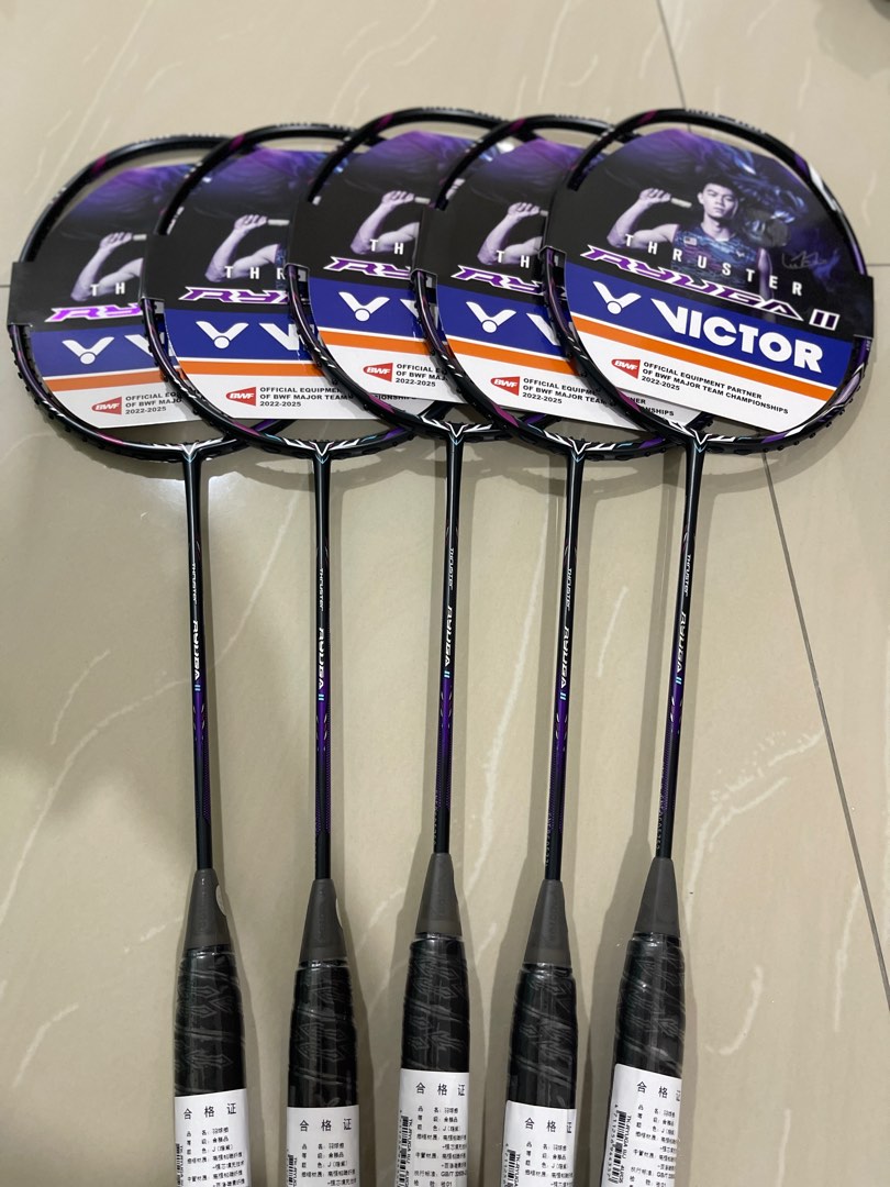 VICTOR RYUGA 2, Sports Equipment, Sports & Games, Racket & Ball Sports ...