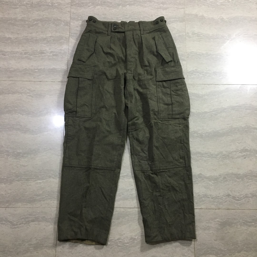 Vintage 80s German Army’s G.D. Bucking Alsfeld Military cargo pants, Men's Fashion, Bottoms ...