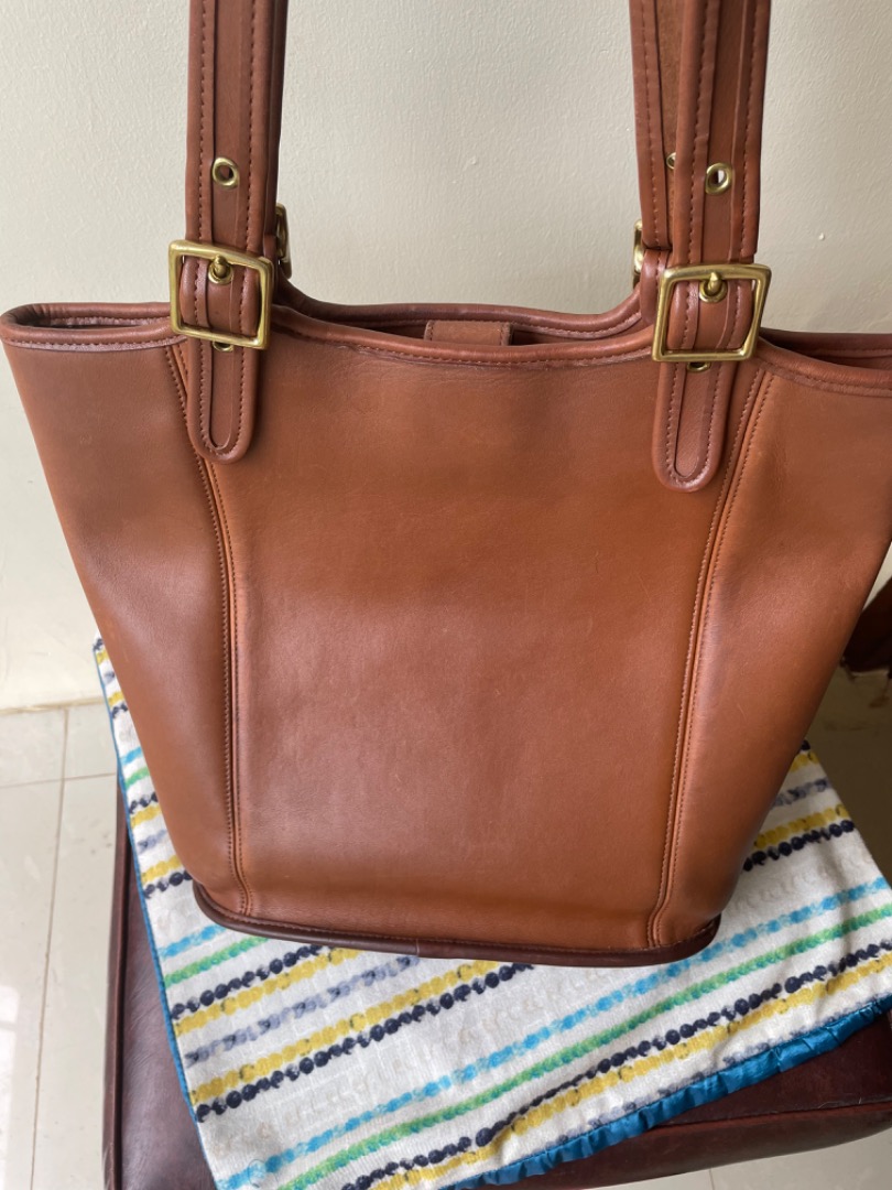 Vintage Coach Tote bag 9090, Women's Fashion, Bags & Wallets, Shoulder ...
