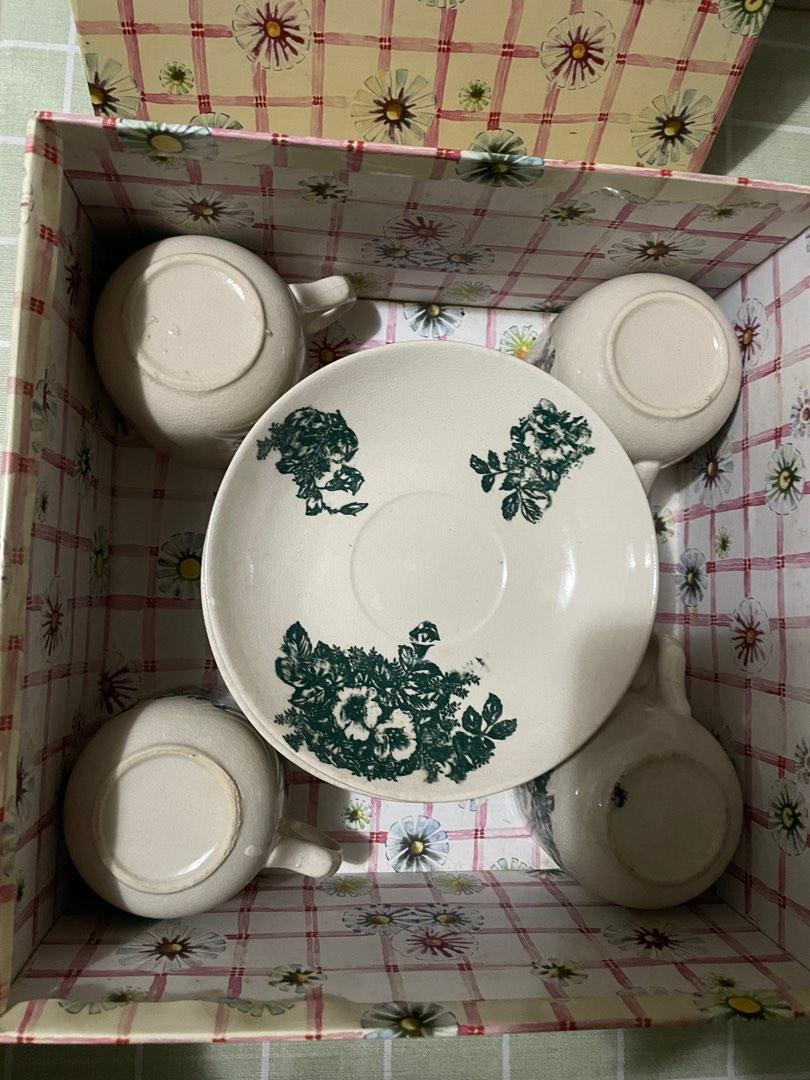 Vintage Nanyang Coffee cups and saucers, Furniture & Home Living ...