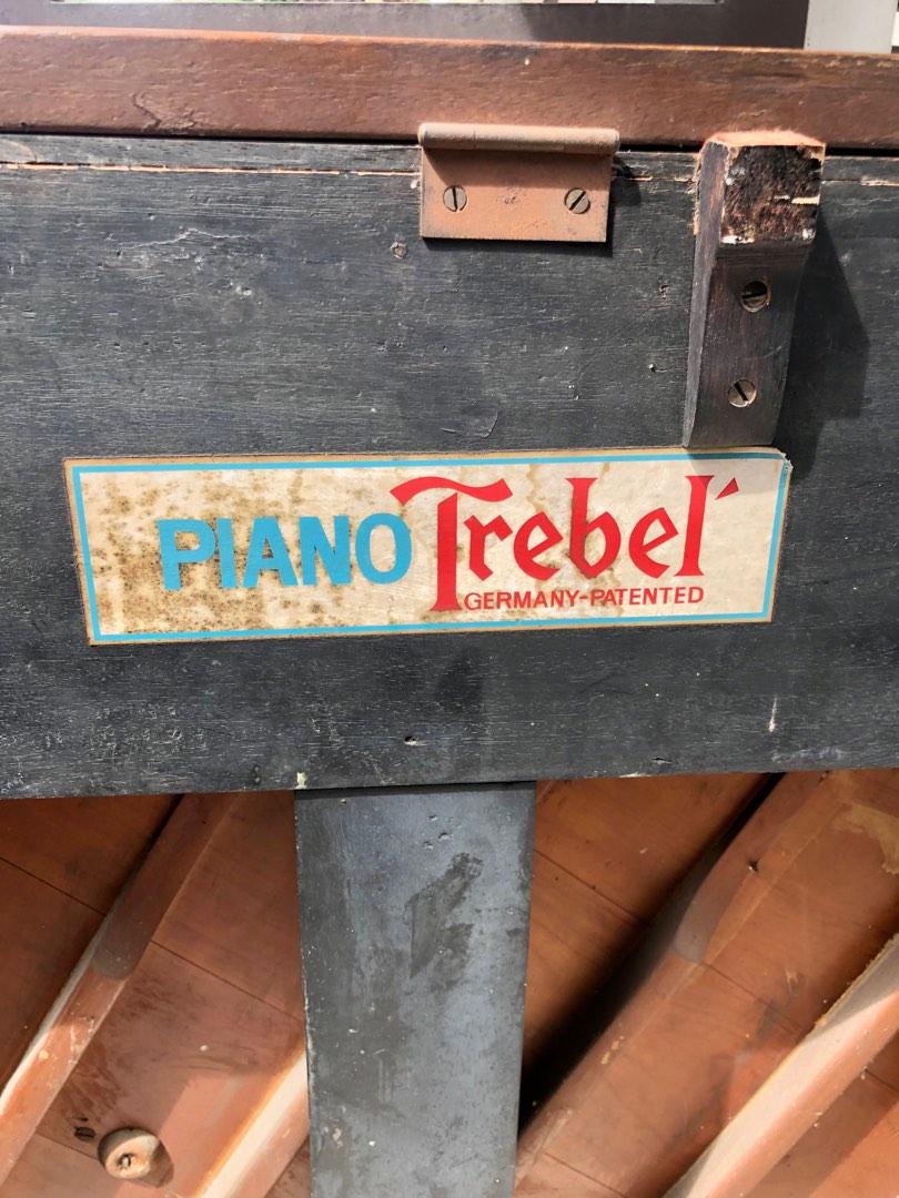 Vintage Piano Trebel Brand no. 842023, Hobbies & Toys, Music & Media ...