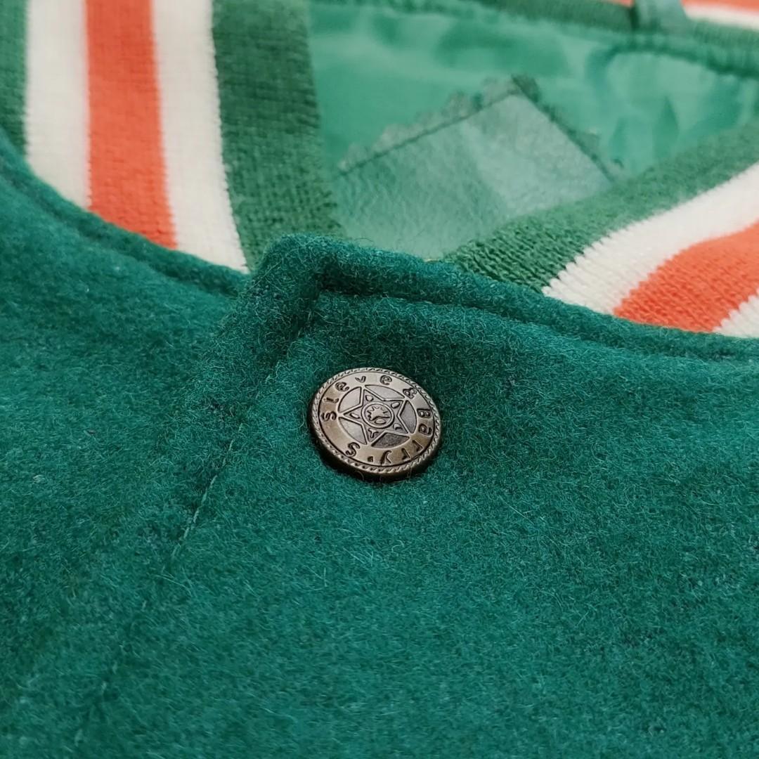 Vintage University of Miami Hurricanes Varsity Jacket, Men's Fashion ...