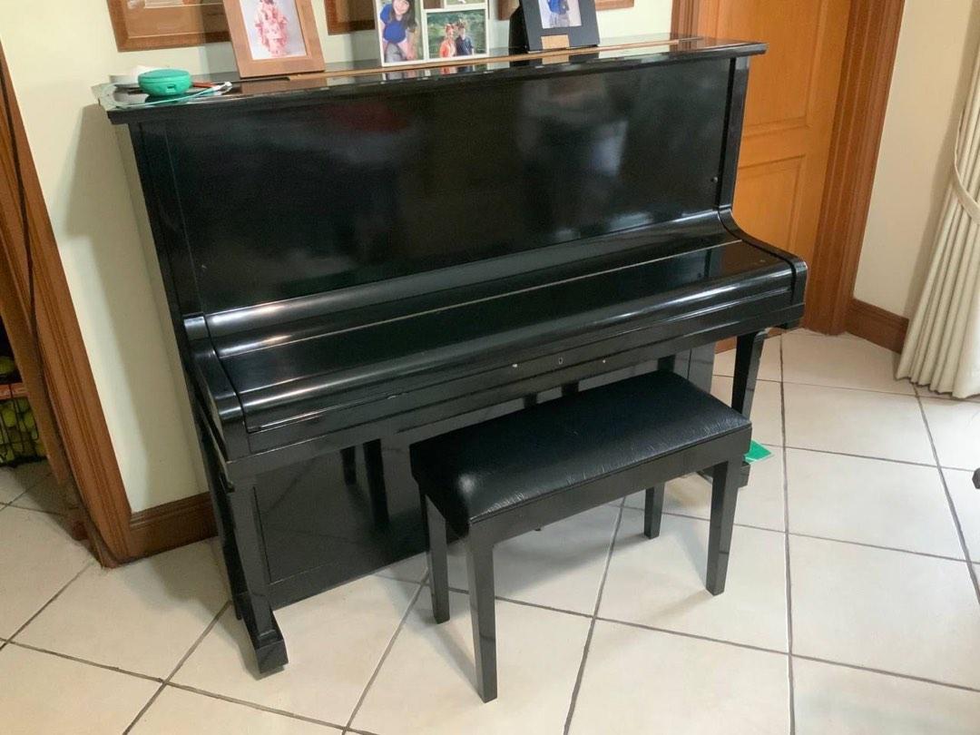 Wilhelm Upright Piano, Hobbies & Toys, Music & Media, Musical ...