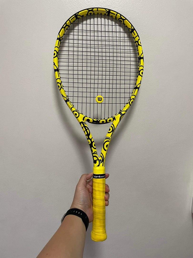 Wilson Minions Ultra 100 tennis racket, Sports Equipment, Sports ...