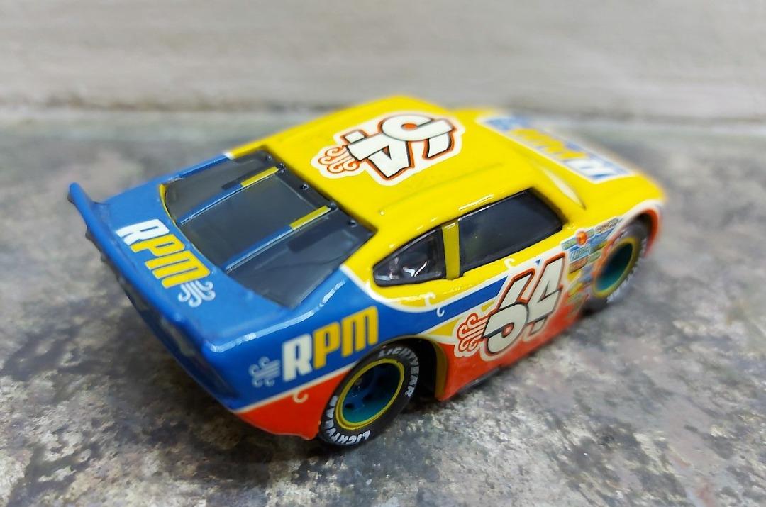 WINFORD BRADFORD RUTHERFORD RPM #64 - Mattel Disney Pixar Cars 1:55 ...