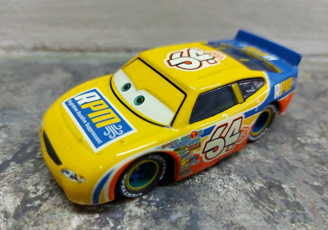 WINFORD BRADFORD RUTHERFORD RPM #64 - Mattel Disney Pixar Cars 1:55 ...