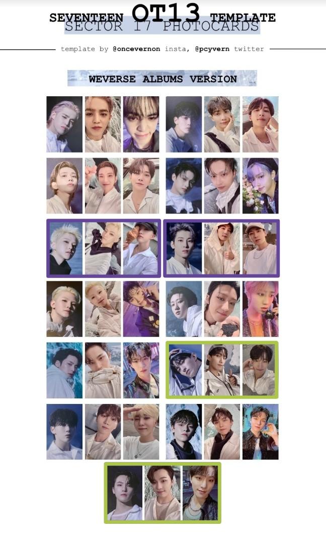 [WTT] Seventeen Svt Sector 17 Weverse Album Dino DK Wonwoo Hoshi, Hobbies & Toys, Memorabilia ...