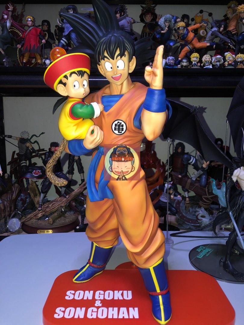 Xplus Goku & kid Gohan, Hobbies & Toys, Toys & Games on Carousell