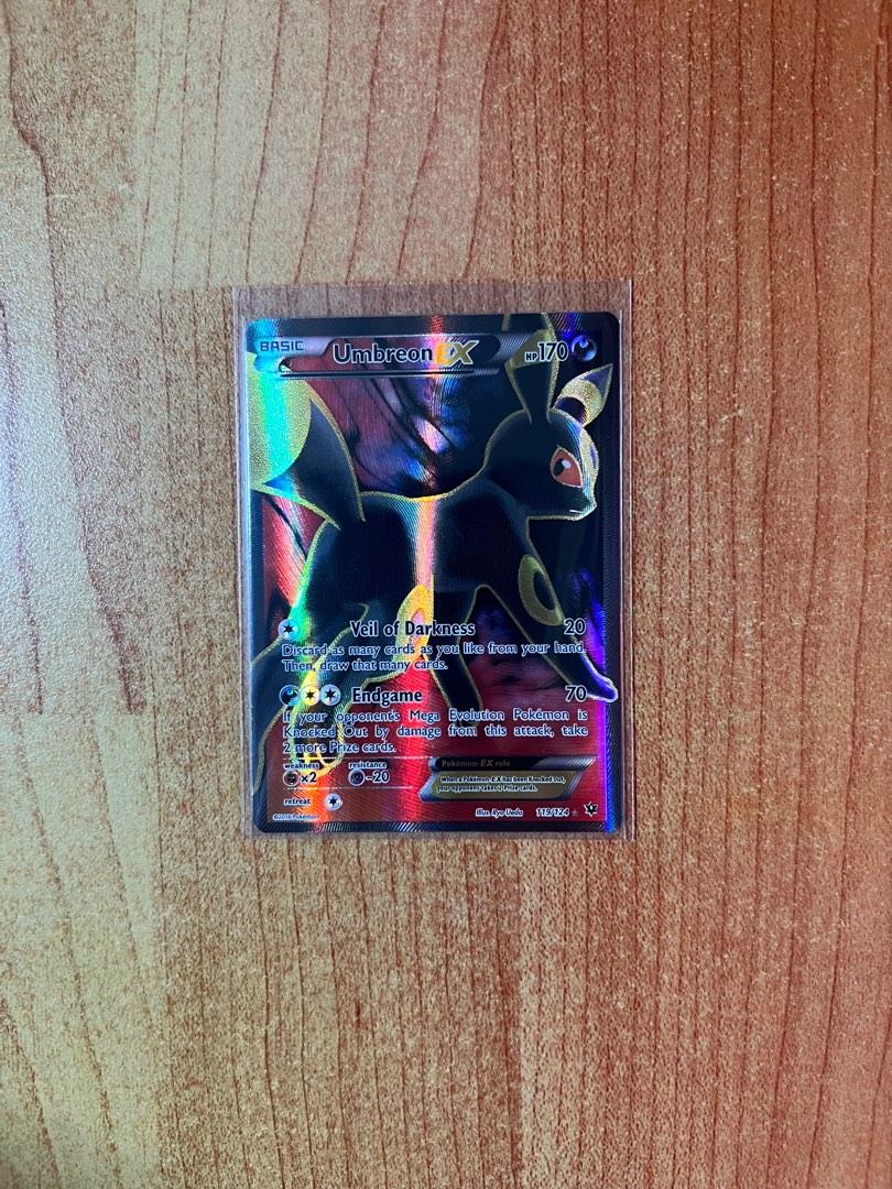 XY: Fates Collide Umbreon EX 119/124 Full Art Ultra Rare - Pokémon TCG ...