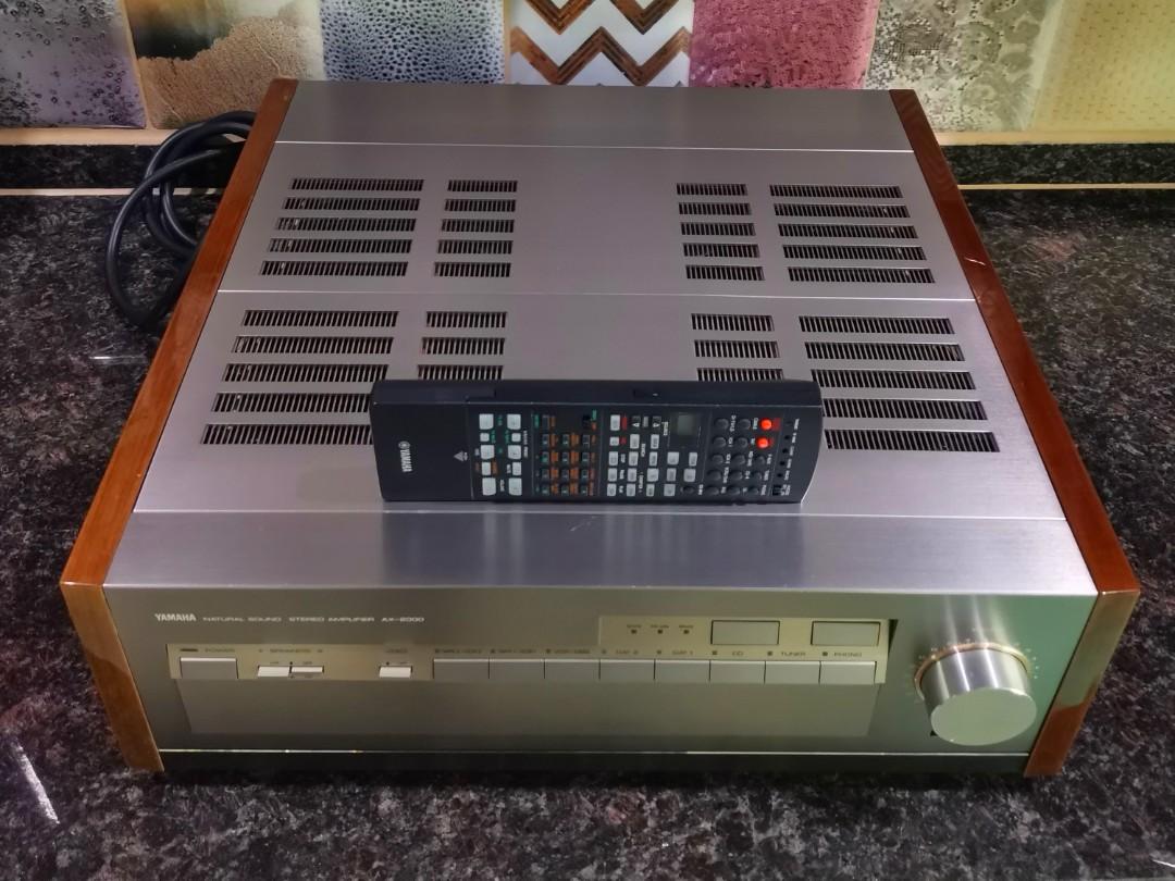 YAMAHA AX-2000 AV AMPLIFIER (1990), Audio, Soundbars, Speakers ...