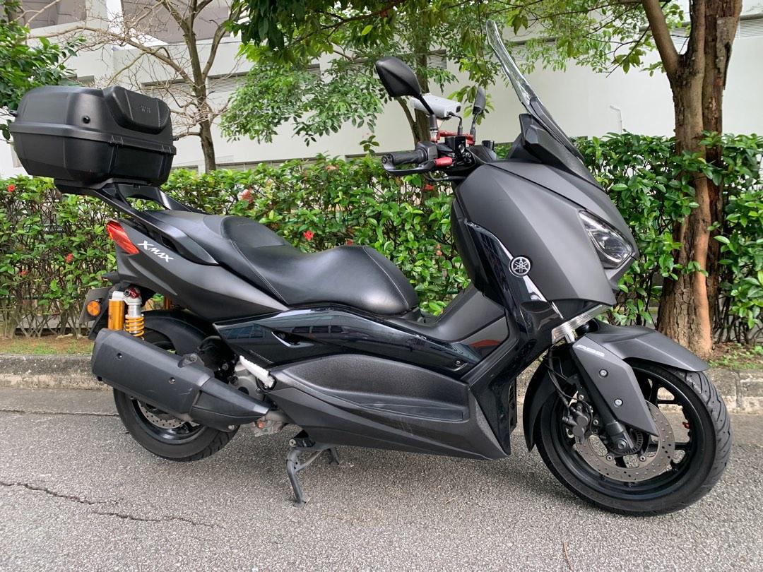 Yamaha Xmax 300 ABS Matt Metallic Black Color. One Meticulous Mature ...