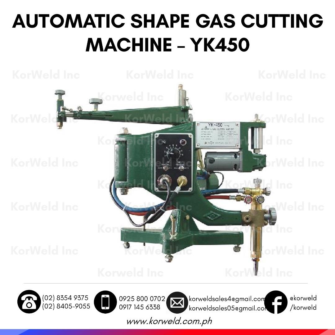 YUKWANG Shape Automatic Gas Cutting Machine YK-450(Elephant), Commercial & Industrial ...